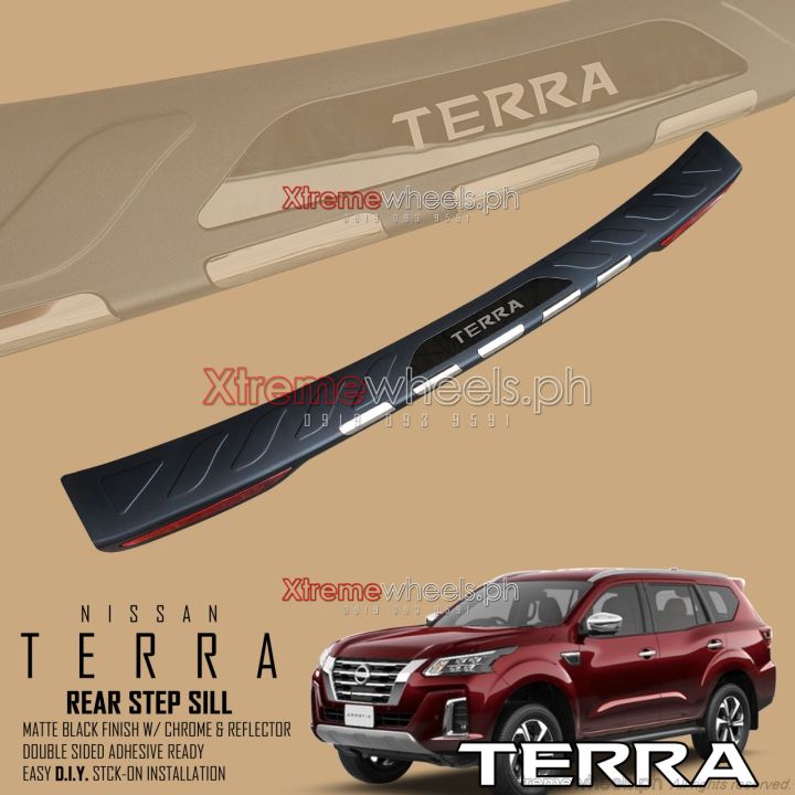 Terra VE VL EL 2022- 2025 Rear Bumper Protector With Chrome and ...