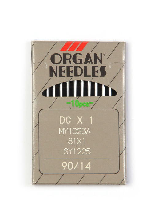 Organ Needles DCX1 75/11, DCX1 90/14 and DCX1 100/16 High Speed or ...