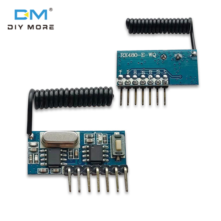 diymore Wireless 433Mhz RF Module Receiver and Transmitter Remote ...