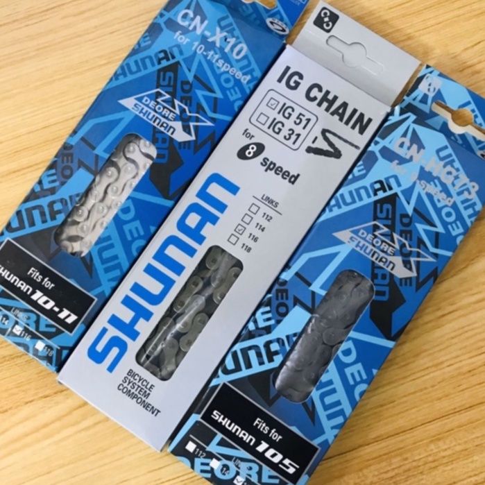 NOVA-Shunan Bike Chain 6/7/8/9/10/11 Speed for MTB Road Bicycle 116 ...