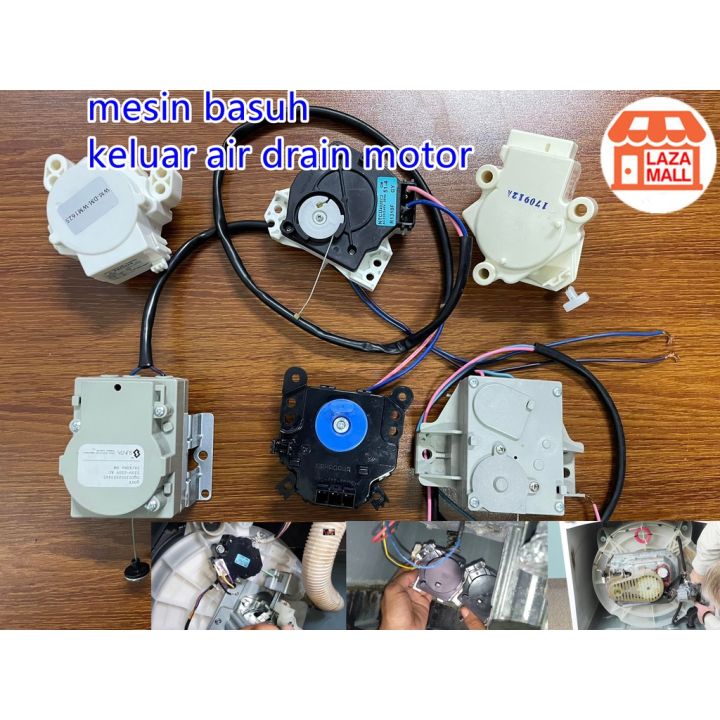 universal mesin basuh drain motor toshiba / lg / haier / sanyo ...
