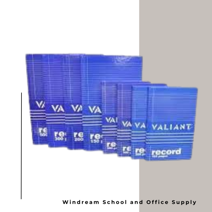 Record book log book 150 200 300 500 pages junior and regular size ...