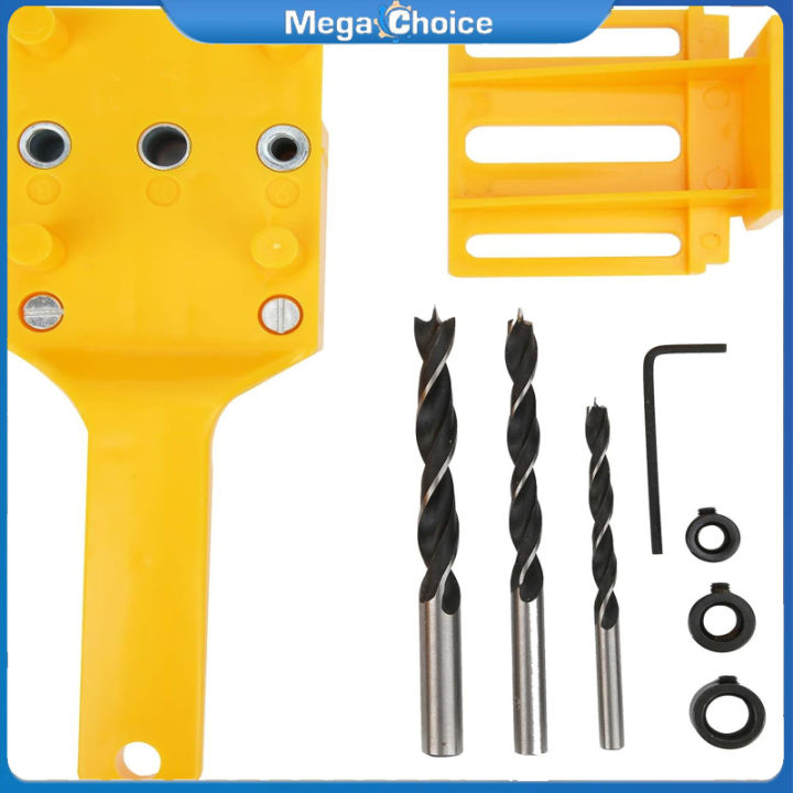 MegaChoice【Fast Delivery】8Pcs Self Centering Doweling Jig Woodworking ...