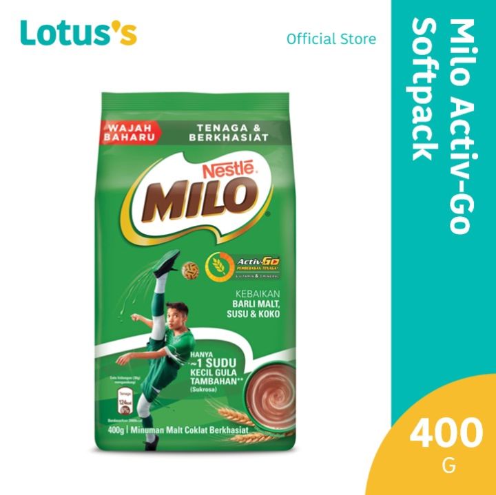 Nestle Milo Activ-Go Softpack 400G | Lazada