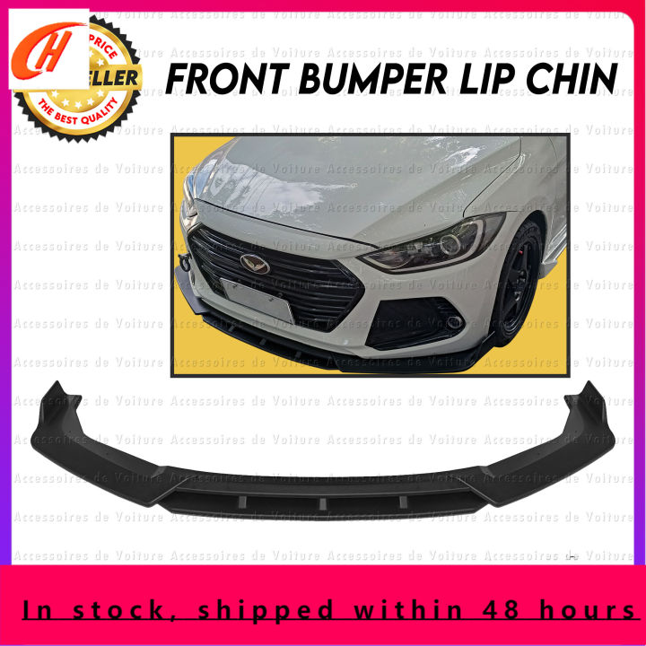 Front Lip Chin Body Kit For Car Bumpers Double Blade / Double Chin ...