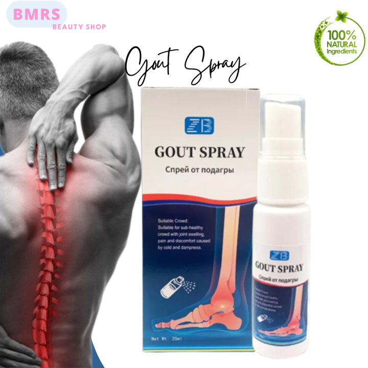 ZB Gout Relieve Spray Gout Medicine Gout Cream Relief from Rheumatic ...