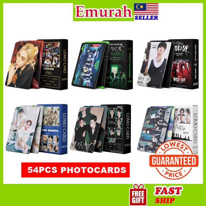 STRAY KIDS 55pcs lomo card ATE STAY HIDE OUT PERFECT DAY 5-STAR DOME ...