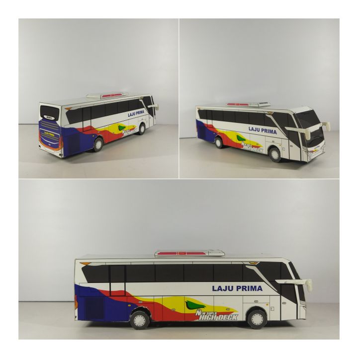 Miniatur Bus Laju Prima Jetbus 3 | Lazada Indonesia Miniatur Bus Laju Prima Jetbus 3 | Lazada Indonesia