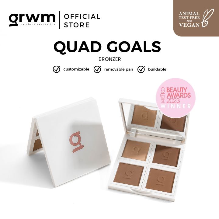 GRWM Cosmetics Quad Goals - Bronzer | Lazada PH