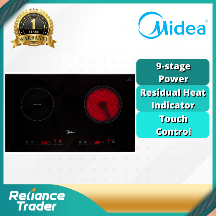MIDEA Built-in Induction & Ceramic Hob MC-IHD361 | Lazada