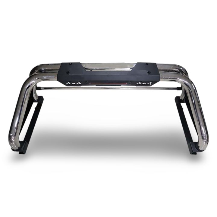 HT-L006 Multi-Fit Roll Bar – Black/Red/Silver for Hilux, Triton, Ranger ...