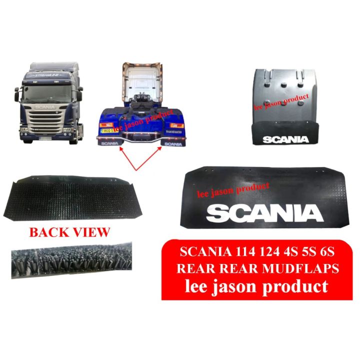 SCANIA TRUCK 114 124 4S 5S 6S REAR REAR MUDFLAPS | Lazada