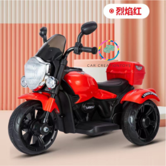 SKK- Children's electric motorcycle tricycle 1-5 years old rechargeable ...
