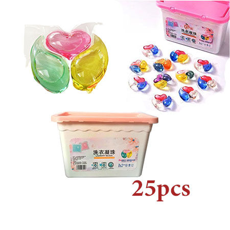Liquid laundry Gel/box- 25pcs/box liquid laundry detergent fragrance ...