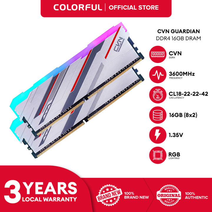 Colorful CVN Guardian DDR4 ARGB Desktop RAM | Lazada PH