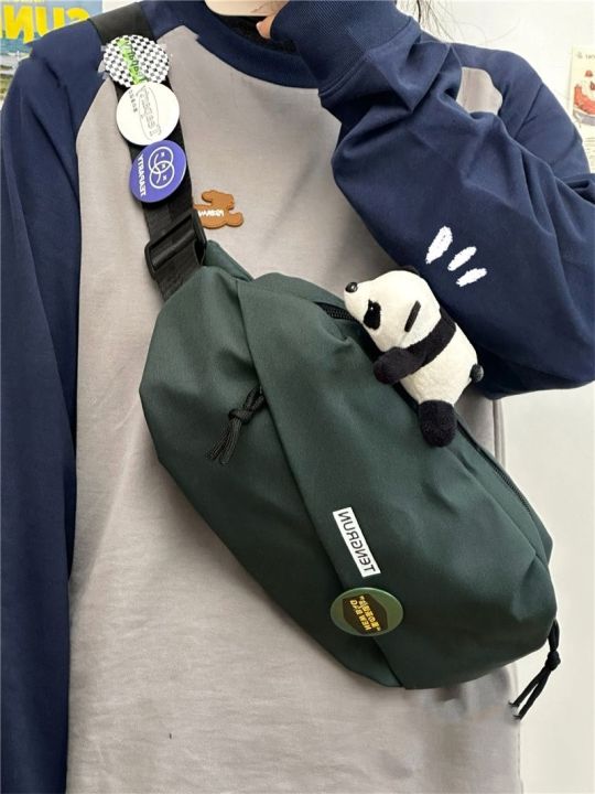 JENL Sling bag for Men Japanese Style Casual Men's Chest Bag Sports ...