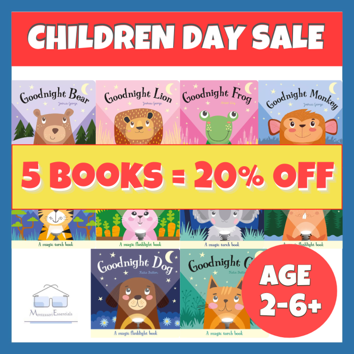 [SG STOCK] Magic Torchlight Story Book Children Kids Interactive ...