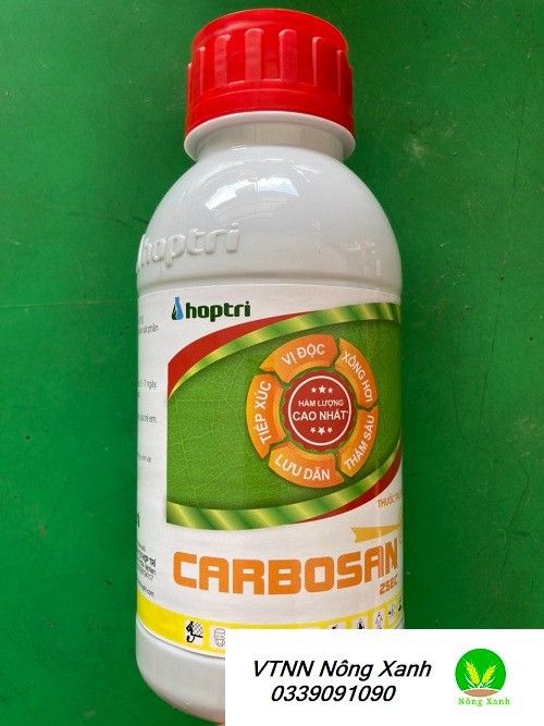 CARBOSAN 25EC trừ Ruồi vàng - Tuyến Trùng- rầy xanh (chai 400ml ...