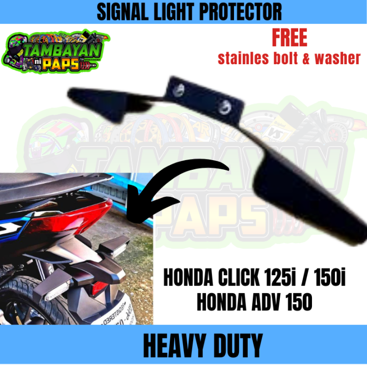 Signal light Protector for honda click 125/150 honda ADV 150 mrs ...