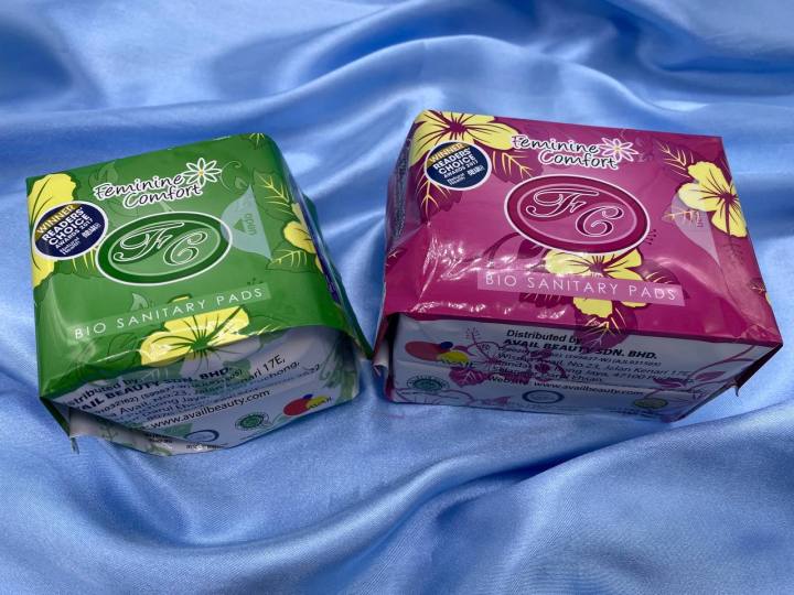 BIO SANITARY PADS - FEMININE COMFORT ! ! READY STOCK ! ! | Lazada