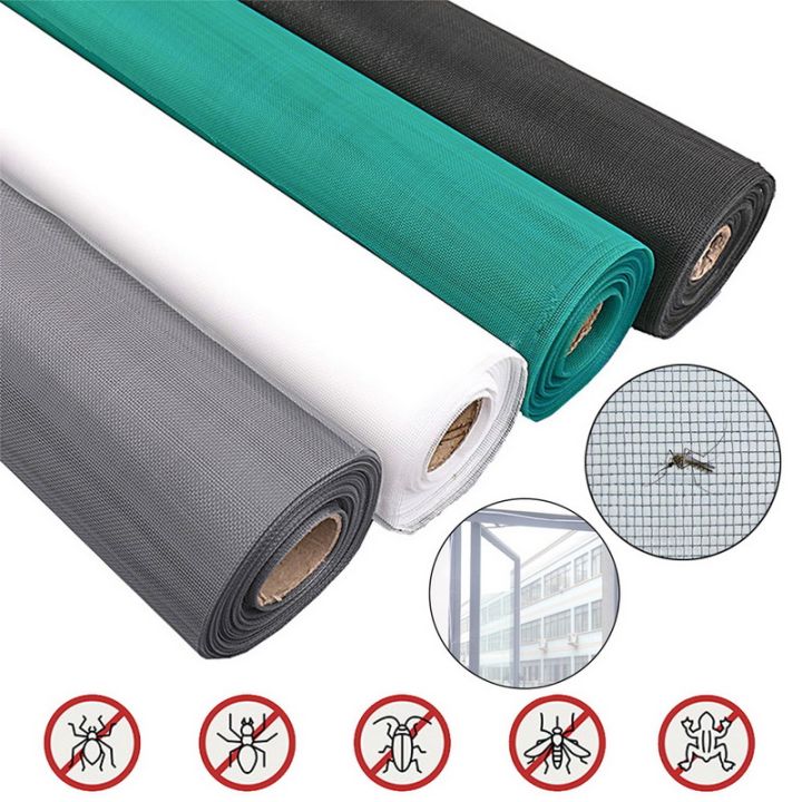 ABL Window Screen Adjustable DIY Custom Mosquito Net Replacement Mesh ...