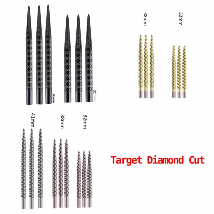 TARGET DIAMOND CUT - REPLACEMENT DART POINTS - 3pcs | Lazada PH