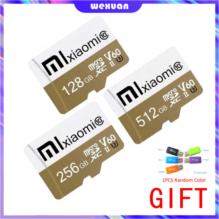 XIAOMI Speed Micro SD Card 16GB 32GB 128GB 512GB 1TB U3 Class 10 ...
