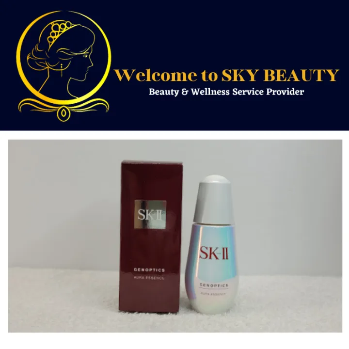 SK-II Genoptics Aura Essence 50ml x Made in Japan x Expiry 22.10.2024 | Lazada Singapore