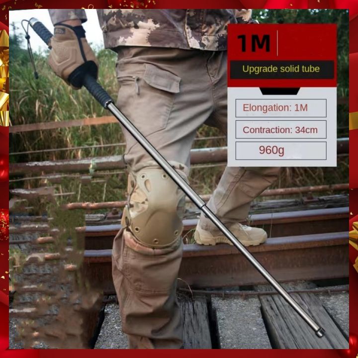 adjustable expandable Telescopic security stick Emergency Camping ...