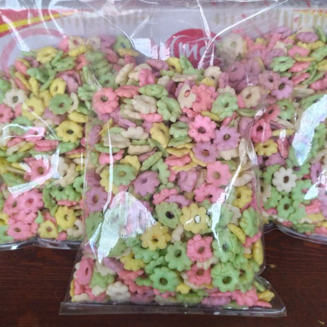 Snack SAKURA WARNA paling enak & gurih 250 gram | Lazada Indonesia
