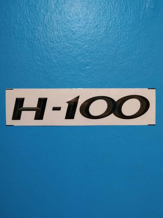 HYUNDAI H-100 STICKER | Lazada PH