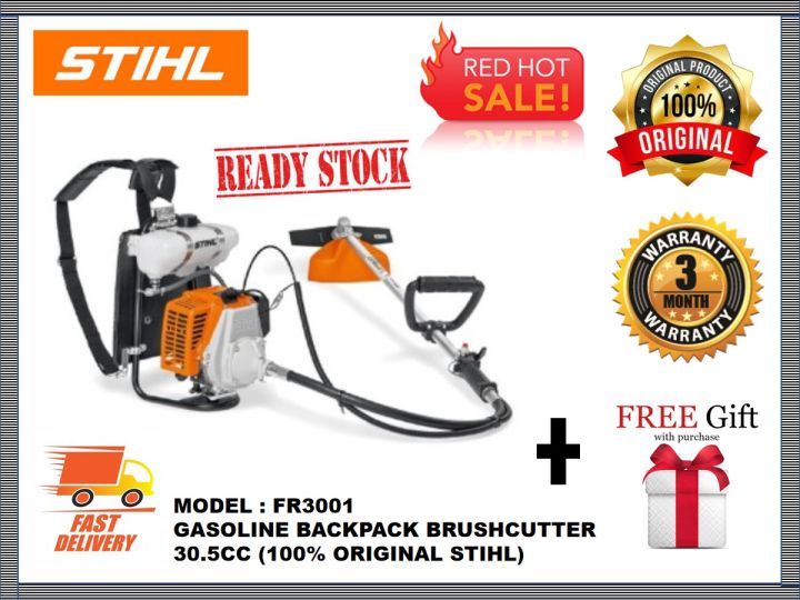 STIHL FR3001 BRUSH CUTTER (100% ORIGINAL PRODUCT), MESIN RUMPUT | Lazada