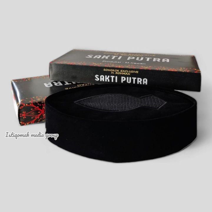 promo peci songkok kopiah hitam pria polos ac trompa ukuran 9cm anti ...