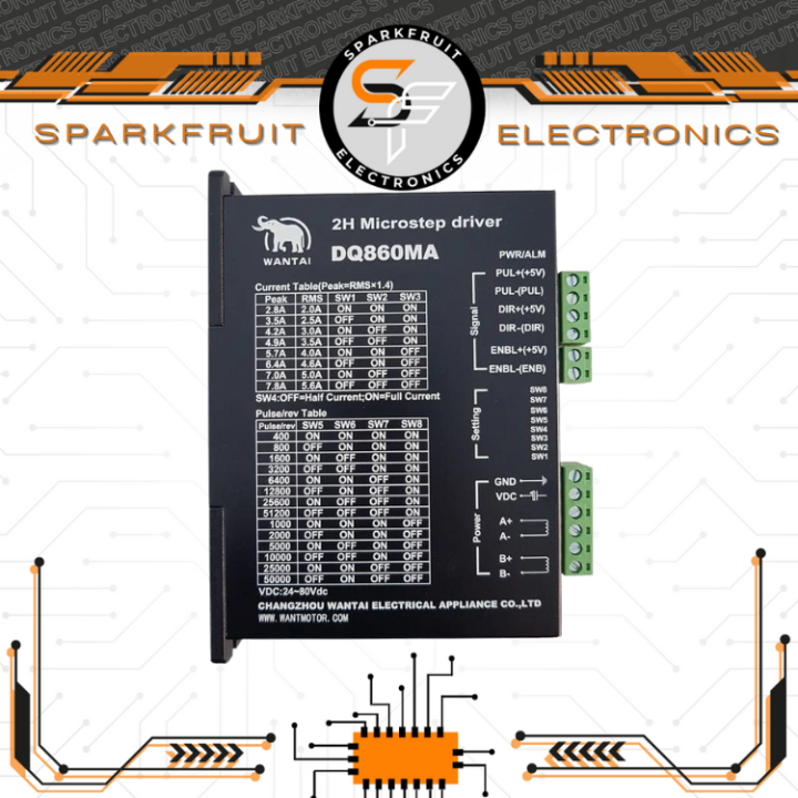 Stepper Motor Driver DQ860MA 7.8A | Lazada PH