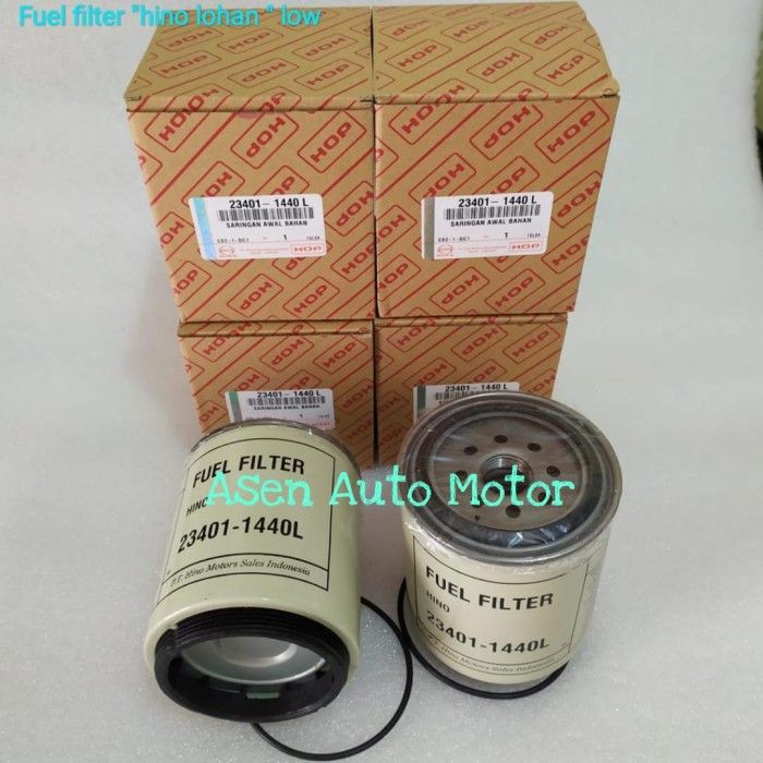 FUEL FILTER LOW HINO LOHAN FILTER SOLAR BAWAH HINO LOHAN 23401-1440L ...