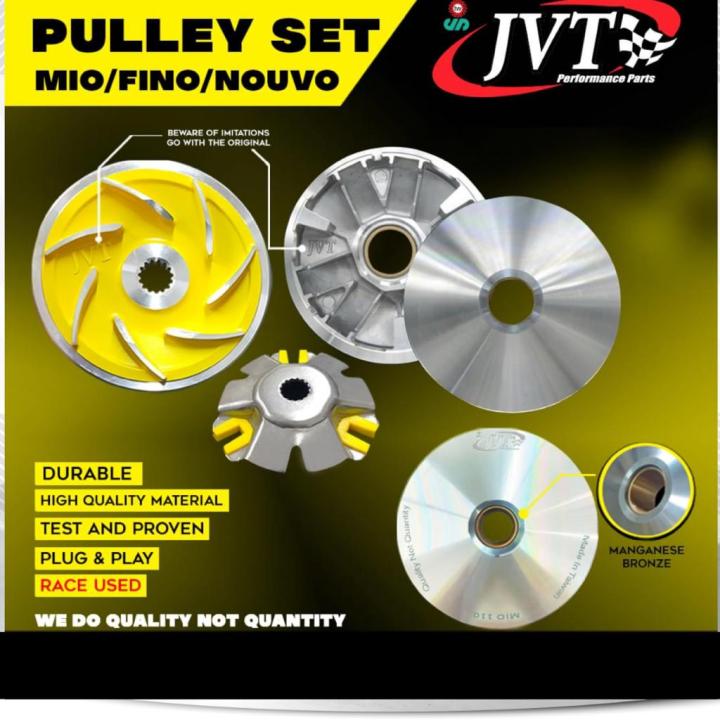 JVT PULLEY SET NMAX/AEROX/M3/CLICK/SPORTY/FAZZIO/GRAVIS/GEAR | Lazada PH