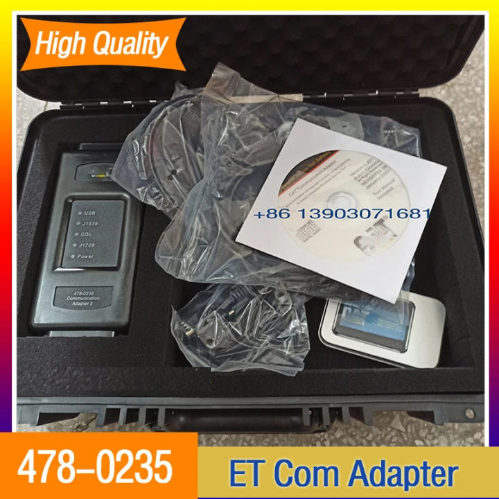 tianjinn ET3 ET4 Adapter 478-0235 For CAT Truck Excavator Diagnostic ...