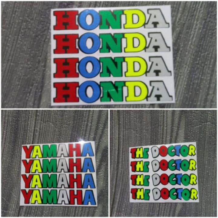 Stiker Cutting Stiker Cutting motor Cutting Stiker Emblem motor Logo ...