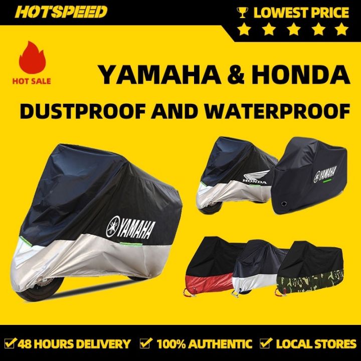 HOTSPEED Motorcycle Cover WaterProof Motor Rain Cover For Honda Click ...