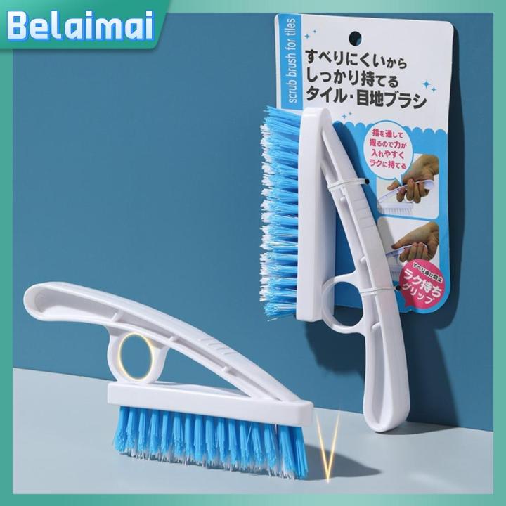 BELAIMAI V-shaped Gap Brush Hand-held Tile Wall Wash Cleaning Floor ...