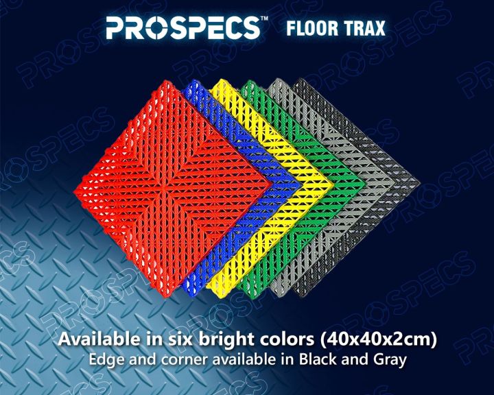 Prospecs Detailing Studio Floor Trax(Heavy Duty Interlocking Tiles, Car ...