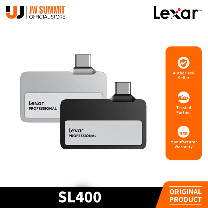 Lexar Professional Go SL400 1TB/2TB USB 3.2 Gen 2 Portable External SSD ...