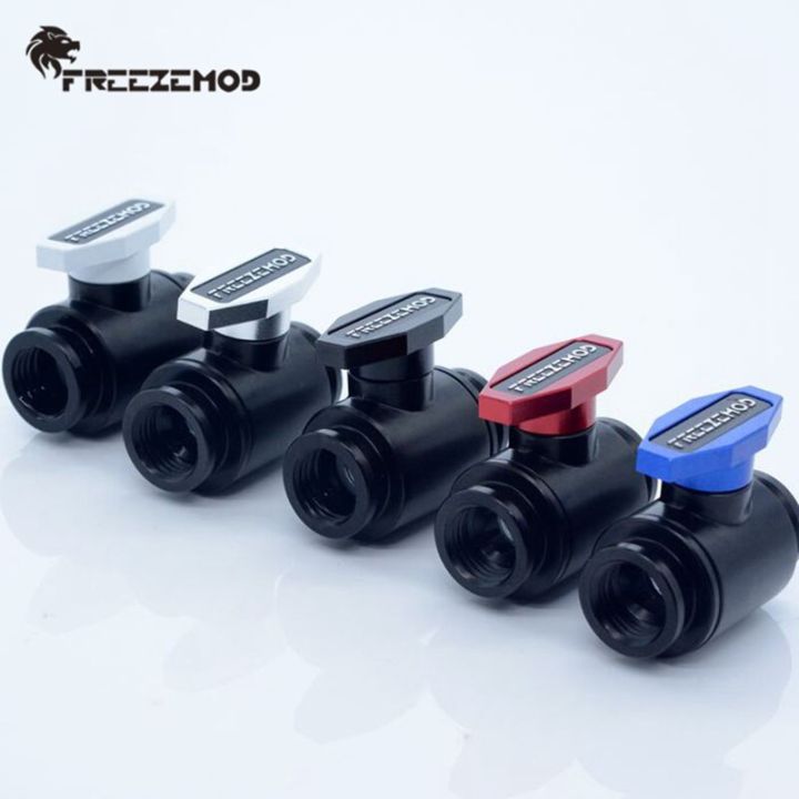 Freezemod Computer Pc Water Cooler Fitting Drain Valve Double Inner ...