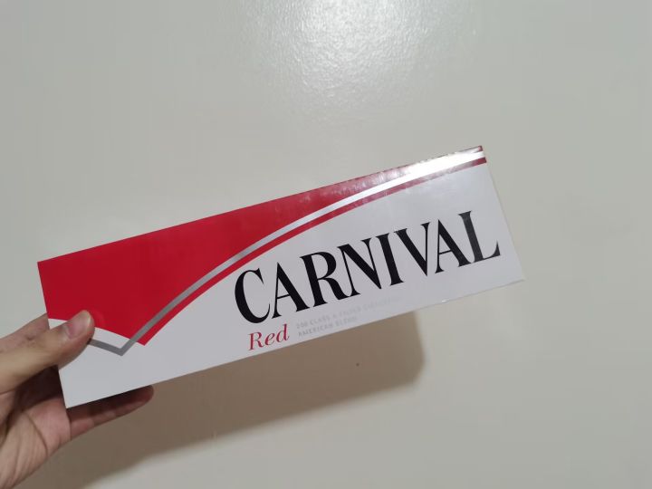 CARNIVAL RED KOREAN BLEND Cigarette+freebie | Lazada PH