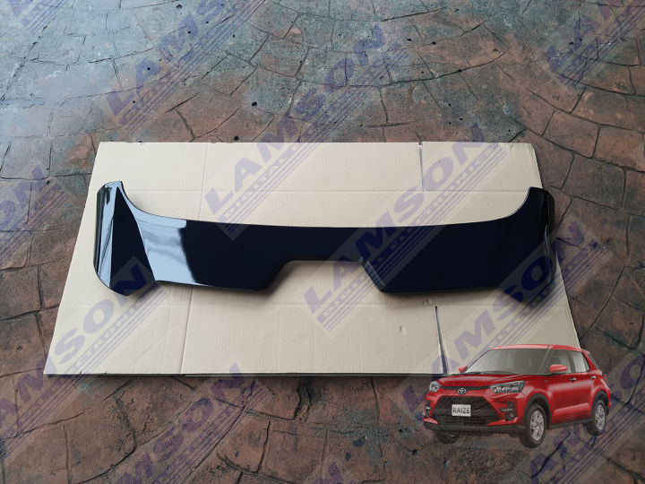 Toyota Raize 2022 - 2024 Spoiler Black | Lazada PH