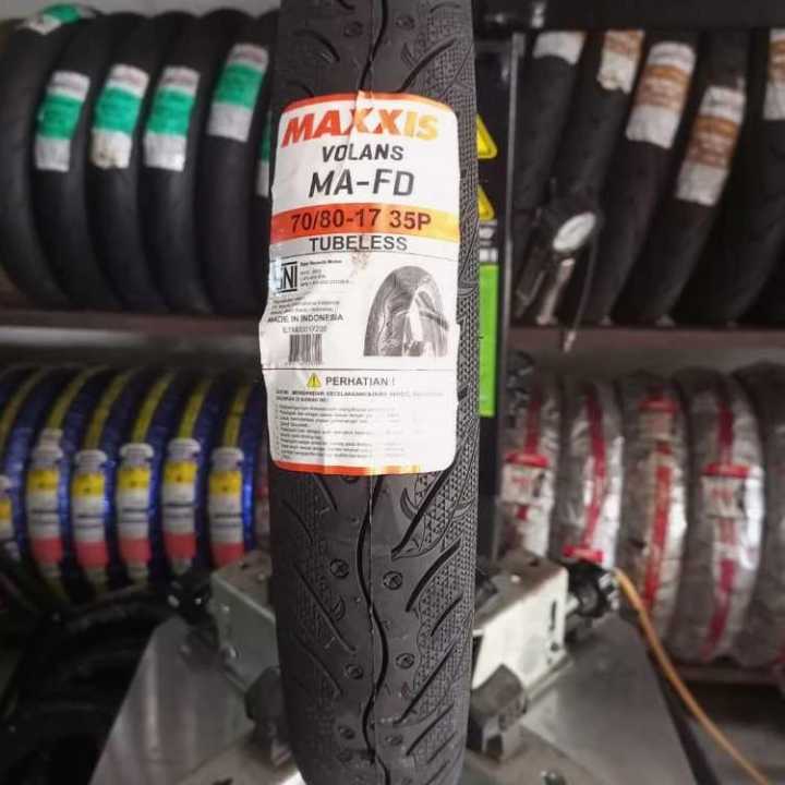 Ban MAXXIS VOLANS ma-fd ukuran 70/80-17 Tubeless | Lazada Indonesia