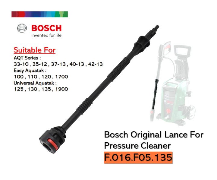 Bosch Original Pressure Cleaner Lance For AQT Series / Easy Aquatak ...