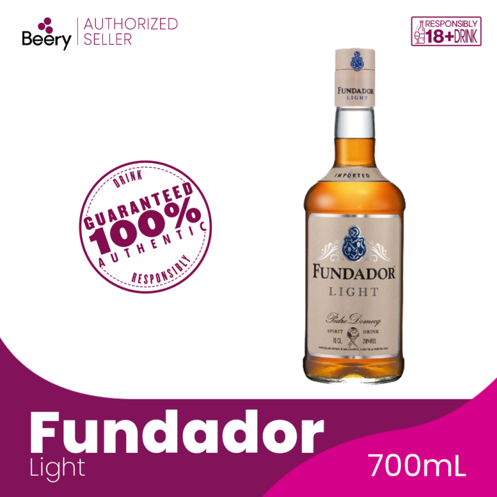 Fundador Light 700mL | Lazada PH