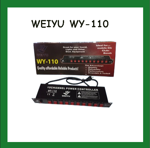 WEIYU WY -110 , 10 Channel Power Controller 10 Power Switches Extension | Lazada PH