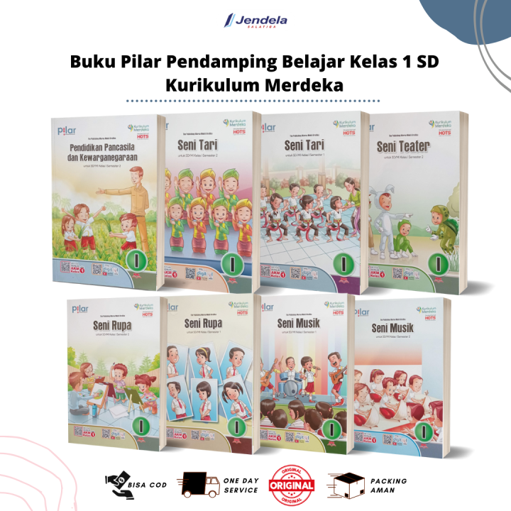 Buku Pilar Kelas 1 SD Kurikulum Merdeka - Buku Pendamping Belajar | Lazada Indonesia
